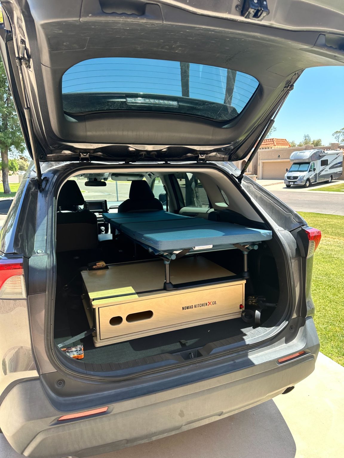 My RAV4 Camping Conversion Setup For Long Road Trips | kiki la gringa ...